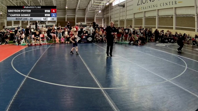 150 lbs Champ. Round 2 - Adam Angulo, Arizona vs Preston Lang, Utah