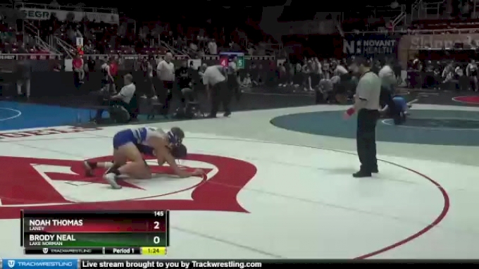 145 lbs Champ. Round 3 - Noah Thomas, Laney vs Brody Neal, Lake Norman
