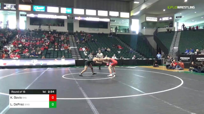 184 lbs Round Of 16 - Kyle Davis, Sacred Heart vs Lou DePrez, Binghamton