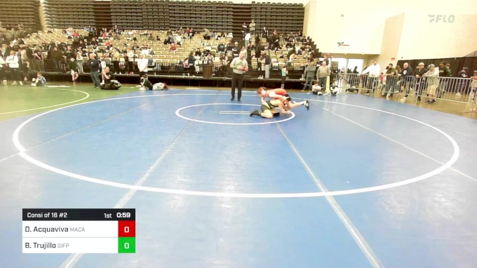 93-J lbs Consi Of 16 #2 - Dylan Acquaviva, MacArthur vs Brandon ...