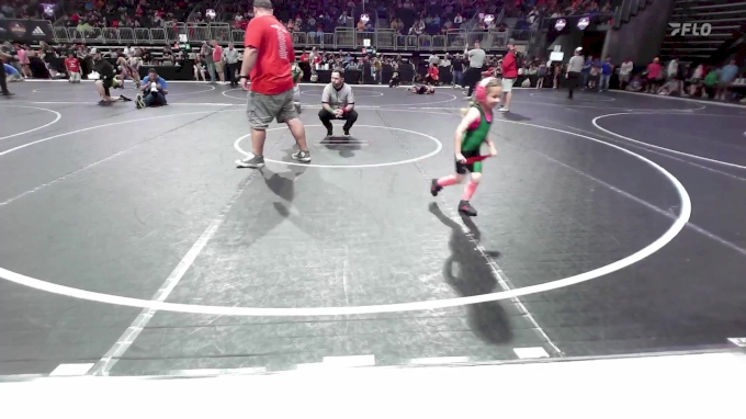 40.6-44.6 lbs Consi Of 8 #2 - Josie Briggs, East Kansas Eagles vs Cora ...