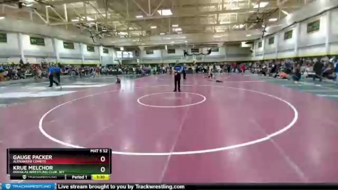 80 lbs Champ. Round 1 - Gauge Packer, Alexander Comets vs Krue Melchor ...