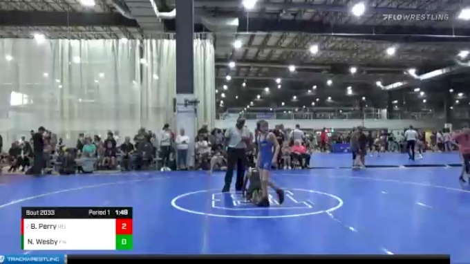 85 lbs Round 2 - Bryce Perry, Relentless vs Nehemiah Wesby, Flex Wrestling