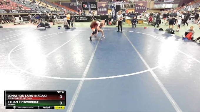 163-164 lbs Round 1 - Jonathon Lara-Inagaki, Empire Wrestling Club vs ...