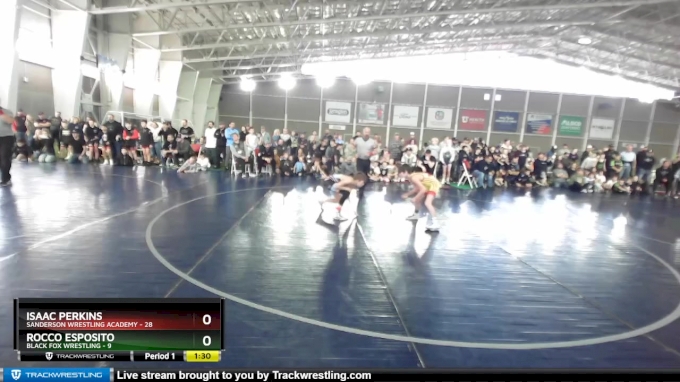 84 lbs Round 1 (4 Team) - Isaac Perkins, Sanderson Wrestling Academy vs ...