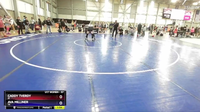 57 lbs Champ. Round 3 - Caddy Tverdy, ID vs Ava Milliner, TX