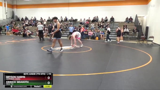 J-15 lbs Round 2 - Kinnick Sidaxoth, Pack 732 vs Bryson Harms, Hammerin ...