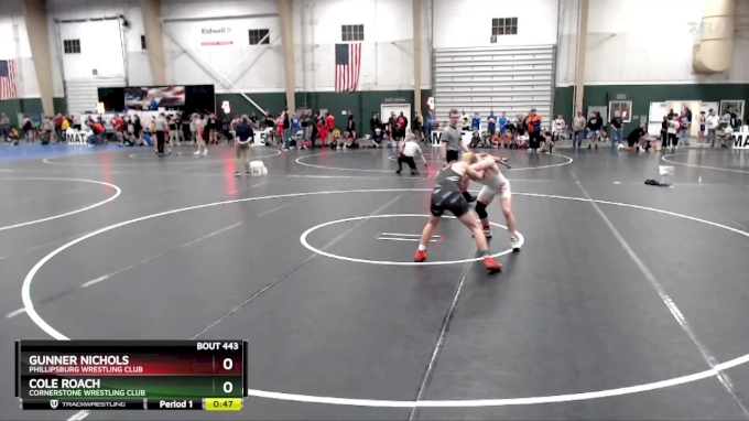 144 lbs Cons. Round 4 - Cole Roach, Cornerstone Wrestling Club vs ...