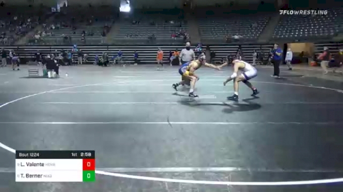 165 lbs Consolation - Logan Valente, Henry Ford vs Tommy Berner, Niagara