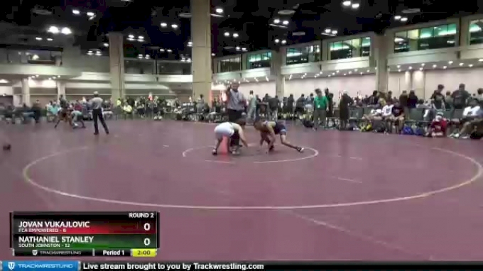 132 lbs Round 2 (10 Team) - Jovan Vukajlovic, FCA Empowered vs ...