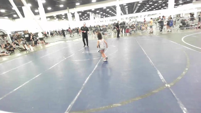 40 lbs 2nd Place - Hazel Grimley, California Grapplers vs Maverick ...