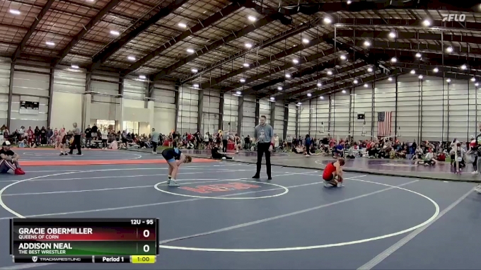 95 lbs Round 3 - Addison Neal, The Best Wrestler vs Gracie Obermiller ...
