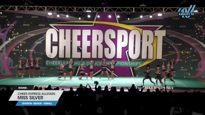 Cheer Express - Miss Silver [2023 L6 Senior - XSmall] 2023 CHEERSPORT ...