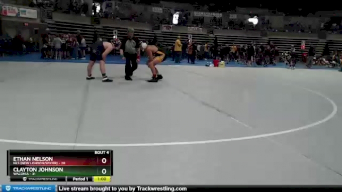 130 lbs Quarterfinals (8 Team) - Ethan Nelson, NLS (New London/Spicer ...