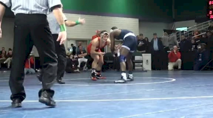 174 lbs semi-finals Mack Lewnes Cornell vs. Ed Ruth Penn State