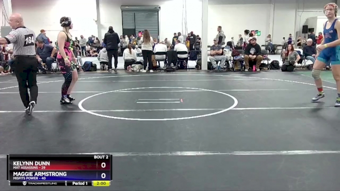 145 lbs Round 1 (6 Team) - Kelynn Dunn, Mat Assassins vs Maggie ...