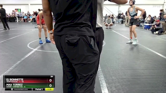 120 lbs Round 3 (4 Team) - EJ Bonnette, Team Gotcha - 1 vs Max Torrez ...