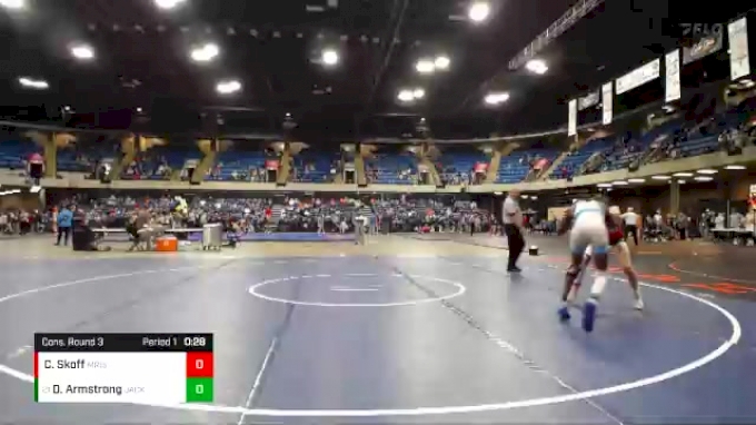 120 lbs Cons. Round 3 - Dashwn Armstrong, Jacksonville vs Carter Skoff ...