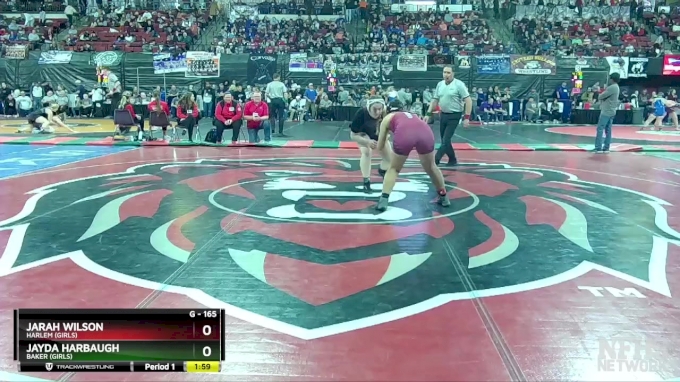 G - 165 lbs Champ. Round 2 - Jarah Wilson, Harlem (Girls) vs Jayda ...