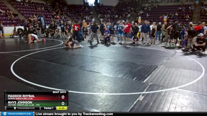 110 lbs Champ. Round 1 - Rhys Johnson, Victory Wrestling Club - VTC vs ...