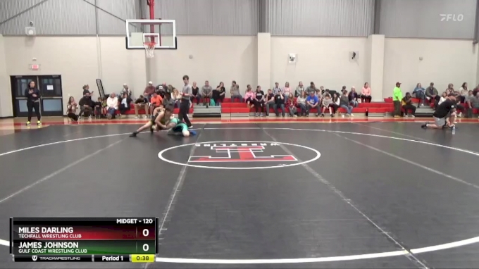 120 lbs Semifinal - James Johnson, Gulf Coast Wrestling Club vs Miles ...