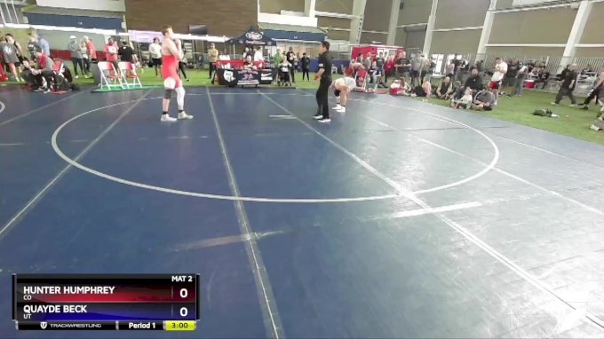 175 lbs Champ. Round 1 - Hunter Humphrey, CO vs Quayde Beck, UT