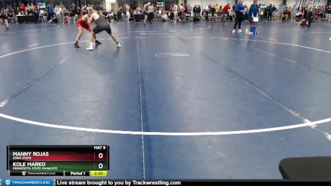 Elite 165 lbs Semifinal - Kole Marko, Minnesota State Mankato vs Manny ...