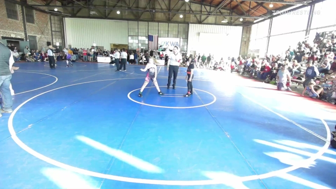 95 lbs Rr Rnd 3 - Brekyn Boyle, Honey Badgers Wrestling Club vs Gracie ...