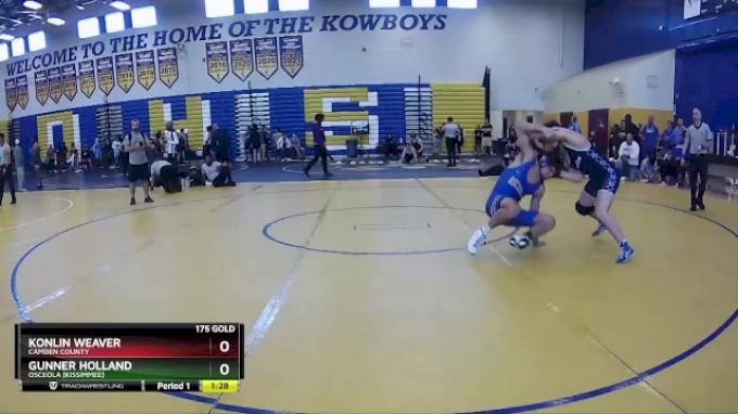 175 Gold Round 4 - Gunner Holland, Osceola (Kissimmee) vs Konlin Weaver ...