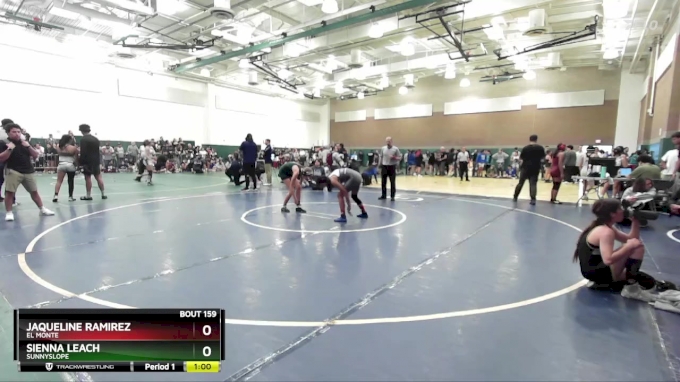 110 lbs Cons. Round 1 - Sienna Leach, Sunnyslope vs Jaqueline Ramirez ...