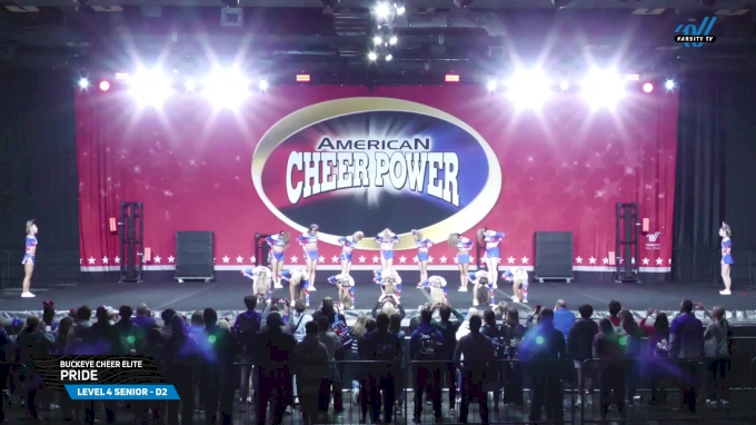 Buckeye Cheer Elite - Pride [2025 L4 Senior - D2 Day 2] 2025 Cheer ...