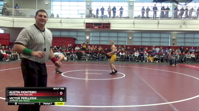 141 lbs Quarterfinal - Austin Monteiro, Western New England vs Victor ...