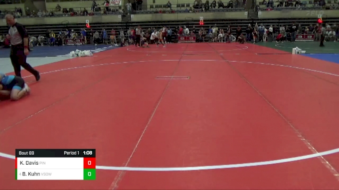 120 lbs 5th Place Match - Baili Kuhn, Victory School Of Wrestling vs ...