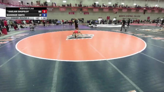110 A Champ. Round 2 - Kaelani Shufeldt, North Central (IL) vs Makenize ...