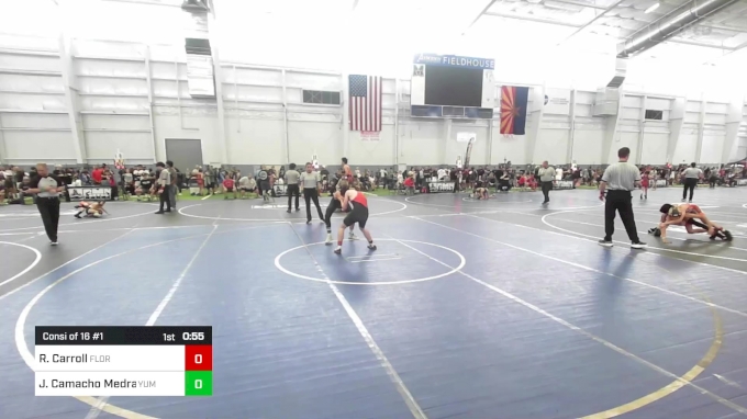 123 lbs Consi Of 16 #1 - Roman Carroll, Florence Outlaw WC vs Jovany ...