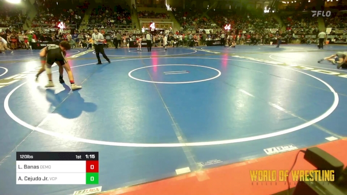 120 lbs Round Of 32 - Luke Banas, Team Demolition vs Angel Cejudo Jr ...