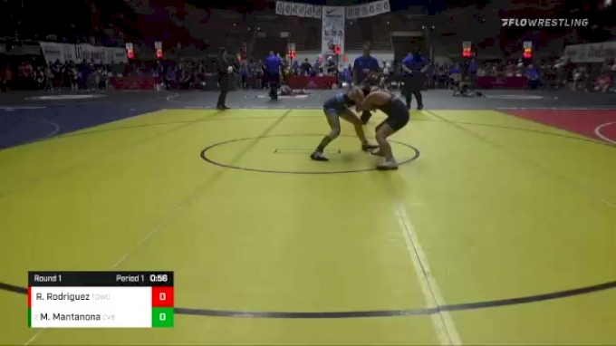 110 lbs Round 1 - Mila Mantanona, CVBJJ vs Reese Rodriguez, Top Dog ...