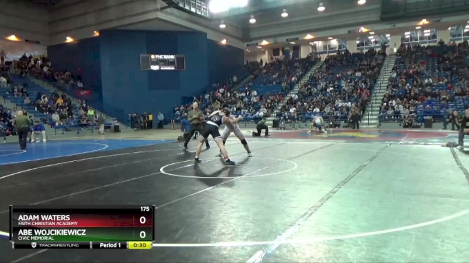 175 lbs 3rd Place Match - ABE WOJCIKIEWICZ, Civic Memorial vs Adam ...