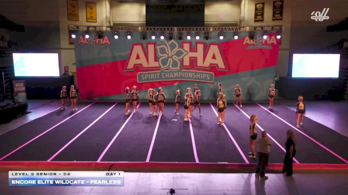 Encore Elite Wildcatz - Fearless [2026 L3 Senior - D2 Day 1] 2026 Aloha ...