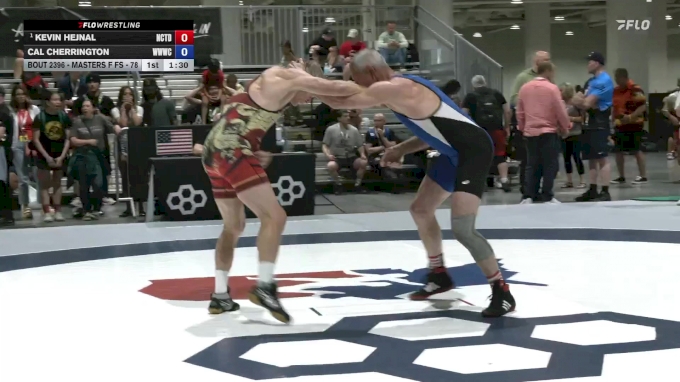 Masters F FS - 78 lbs Champ. Round 4 - Kevin Hejnal, Nor Cal Take Down ...