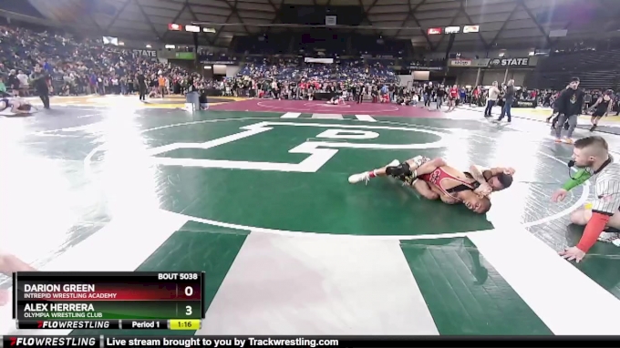 57-61 lbs Round 1 - Darion Green, Intrepid Wrestling Academy vs Alex ...