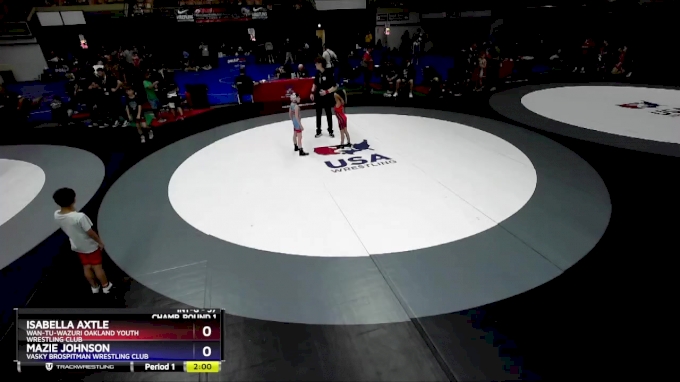 57 lbs Cons. Semi - Isabella Axtle, Wan-Tu-Wazuri Oakland Youth ...