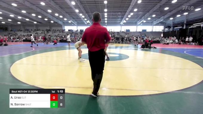 120 lbs Rr Rnd 1 - Anthony Urso, Elite NJ HSB Black vs Nick Sorrow ...