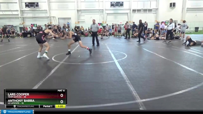 120 lbs Round 9 (10 Team) - Lars Cooper, Team Gotcha vs Anthony Barra ...