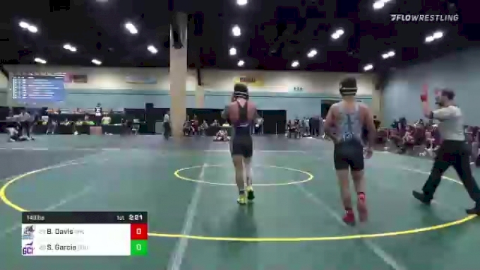 149 lbs Consi Of 16 #2 - Bo Davis, Grays Harbor vs SeanMatthew Garcia ...