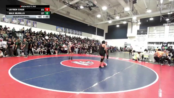 113 lbs Quarterfinal - Max Murillo, Esperanza vs Jayren Chan, Ayala