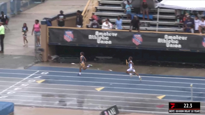 Youth Boys' 4x400m Relay, Finals 1 - Age 10 Youth Boys' 4x400m Relay, Finals 1 - Age 10