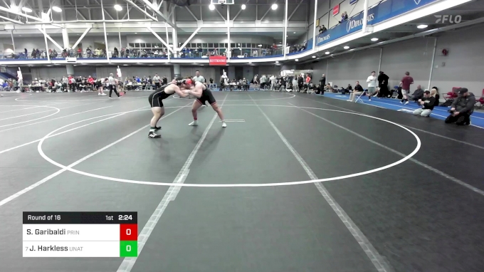 285 lbs Round Of 16 - Sebastian Garibaldi, Princeton U vs Josh Harkless ...