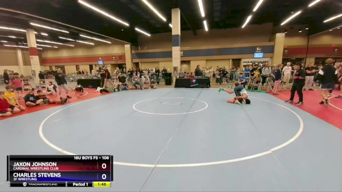 106 lbs Cons. Round 3 - Jaxon Johnson, Cardinal Wrestling Club vs ...