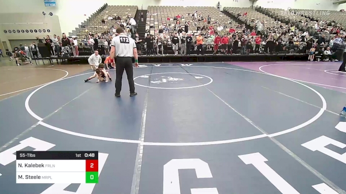 55-T lbs Consi Of 4 - Noah Kalebek, Fair Lawn vs Maximus Steele, Marple ...